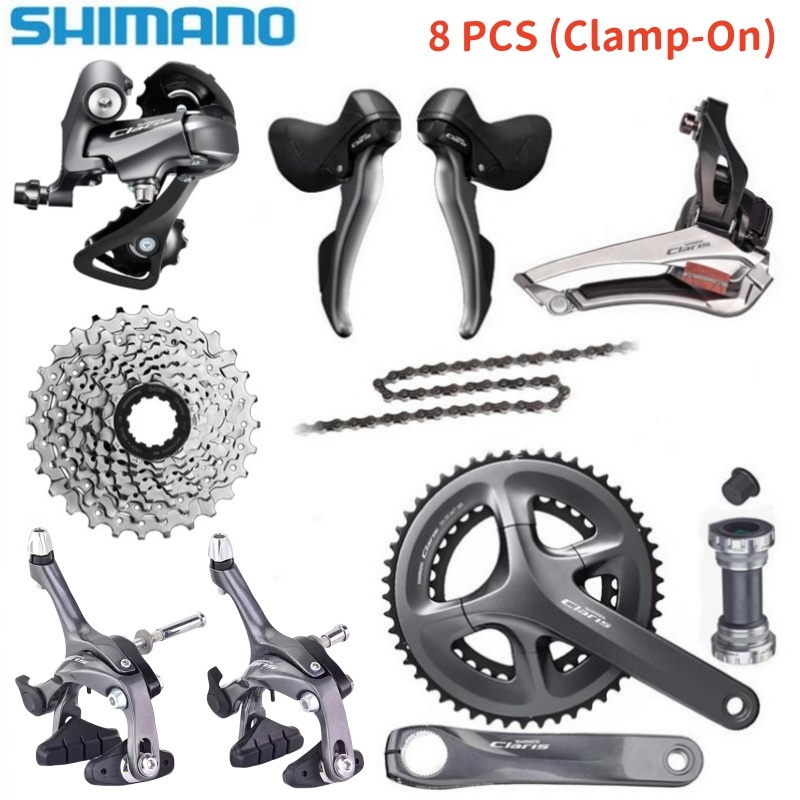 Shimano Claris R2000 Groupset 2×8 Speed 16S Road Bicycle Bike Groupsets ...