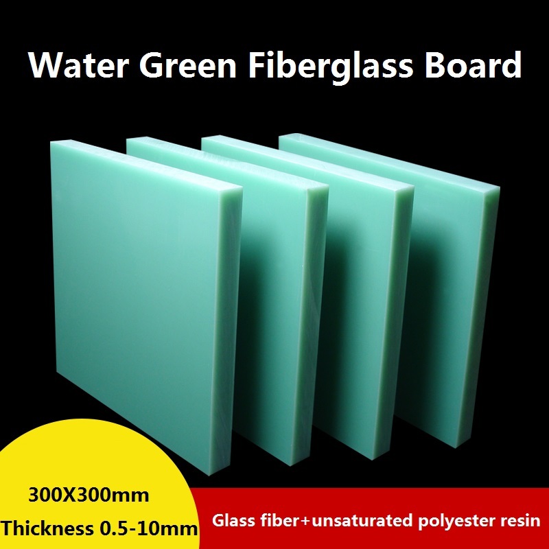 FR4 Fiberglass Board 300x300mm Water Green Epoxy Resin Board High ...