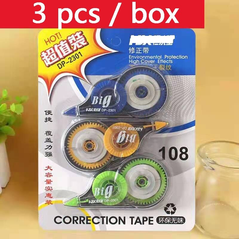 Correction tape set Tape Correction tape Large capacity 6 m length ...