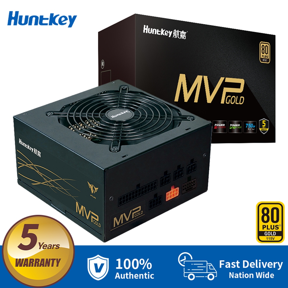 Huntkey MVP-Series Power Supply Computer 750W 850W PSU 80+ Gold Full ...