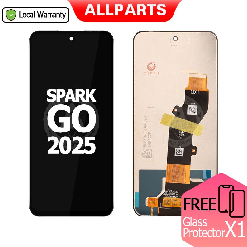 Allparts Display For Tecno Spark Go 2025 Lcd Touch Screen Digitizer Replacement | Shopee Philippines