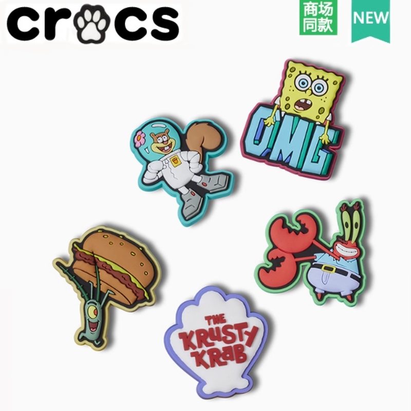 Crocs Crocs Zhibixing Accessories Hole Shoes Flower Cartoon Animal ...