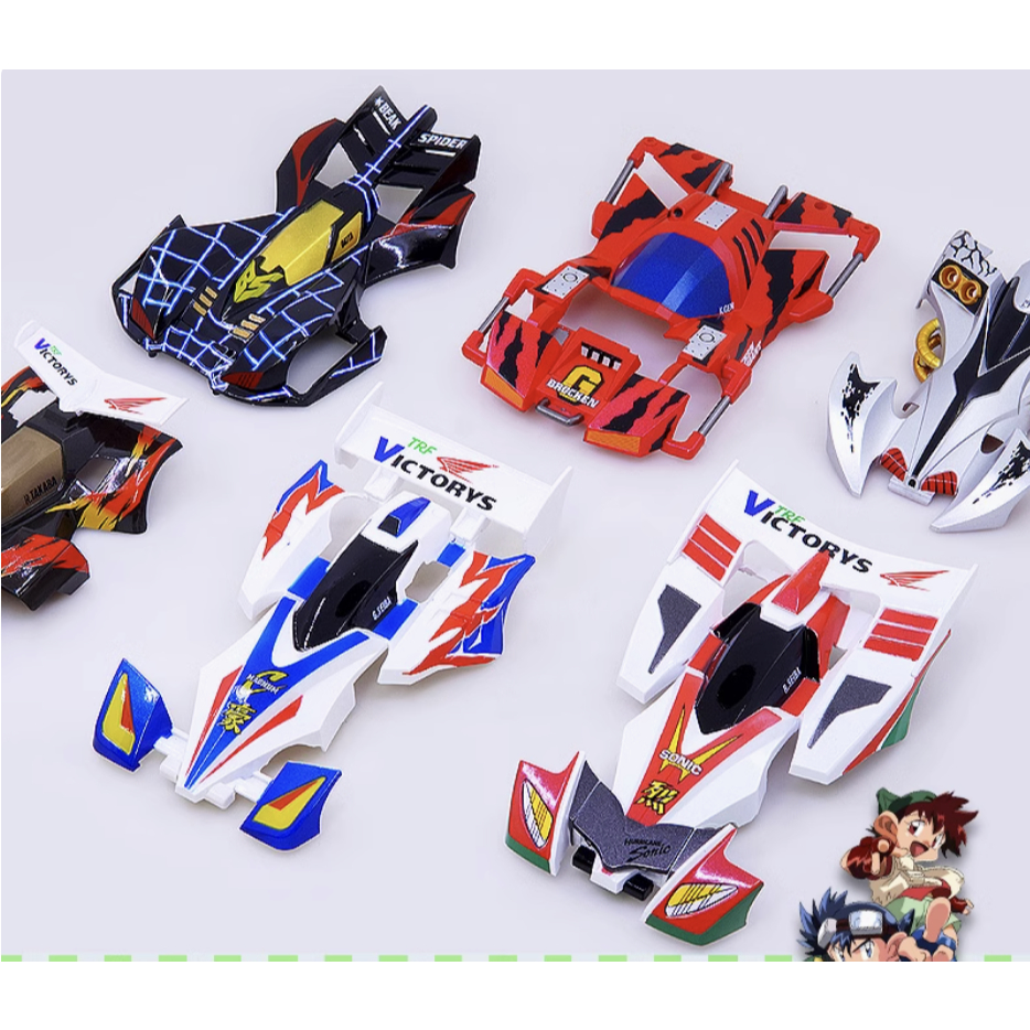 mini 4wd racing car painting cowl MAGNUM/SONIC/ZMC/STRATO VECTOR ...