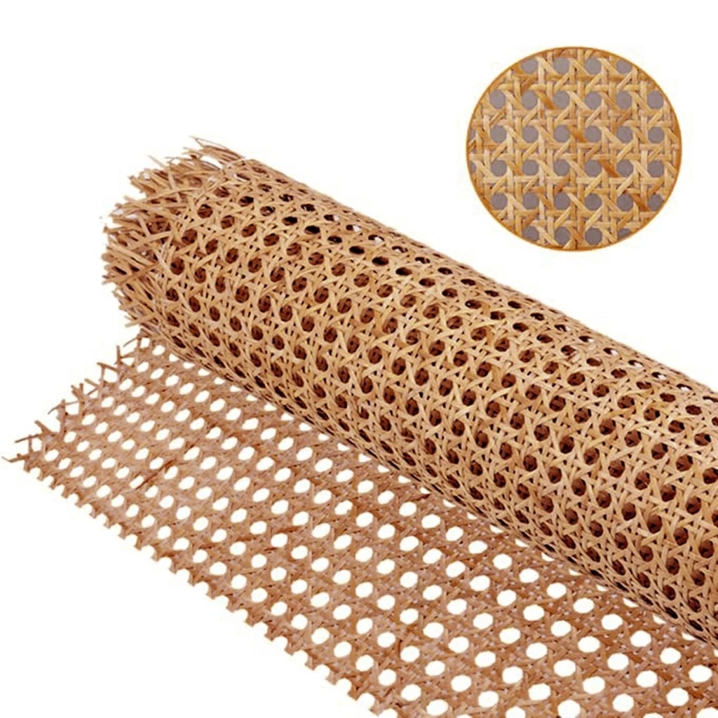 【24h Ship】Rattan-Net Rattan Roll Sheet Webbing Caning Material Sheet ...