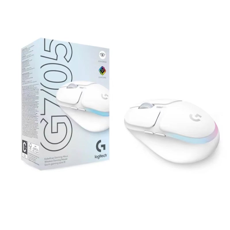 Logitech G705 Wireless Gaming Mouse LIGHTSYNC RGB Lighting Lightspeed ...