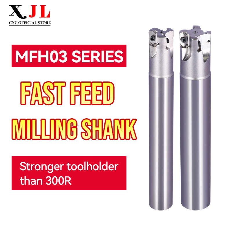 Fast feed tool holder MFH03 double-sided blade milling cutter bar for ...