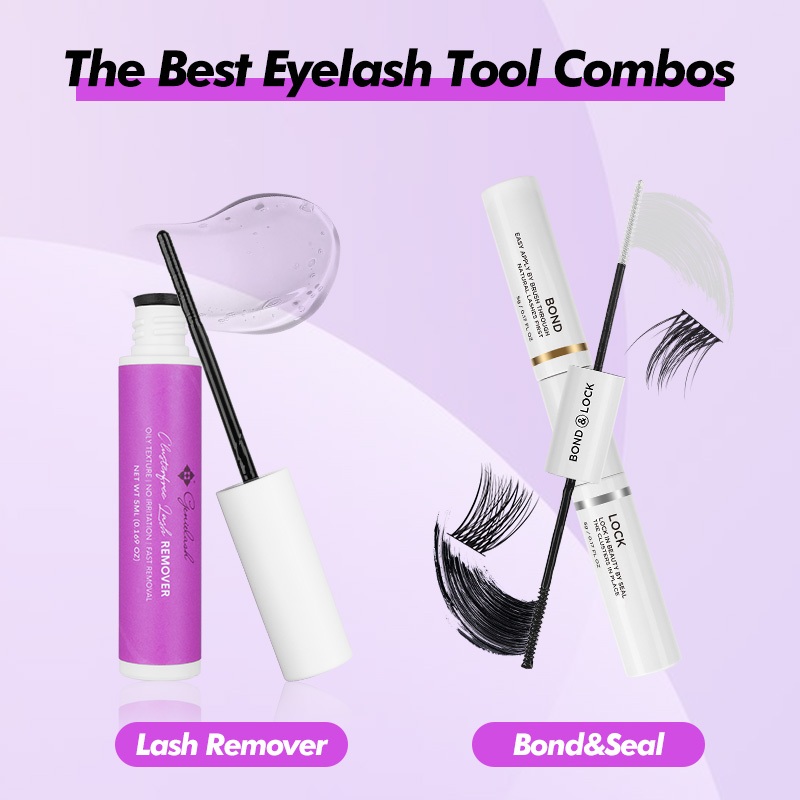 【Lash Bond and Remover Kit】Genielash Lash Bond and Sealer/Remover DIY ...