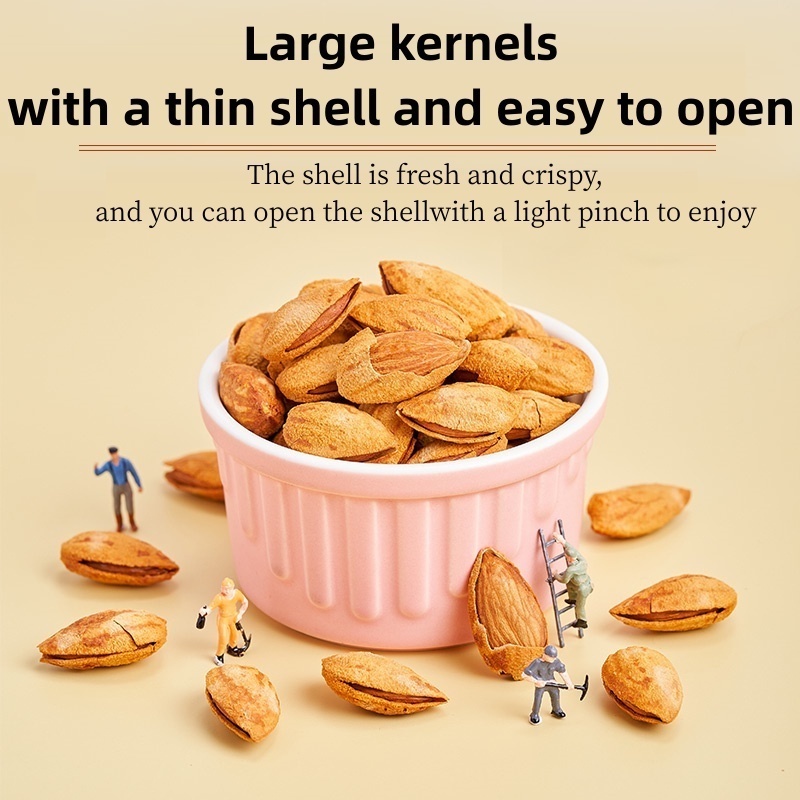 Ready-to-eat almond kernels New arrival Shelled roasted almonds Nuts ...