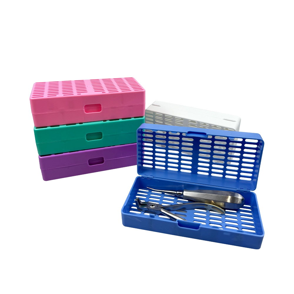 1Pcs Dental Instruments Sterilization Box For Forceps Tooth Extraction ...