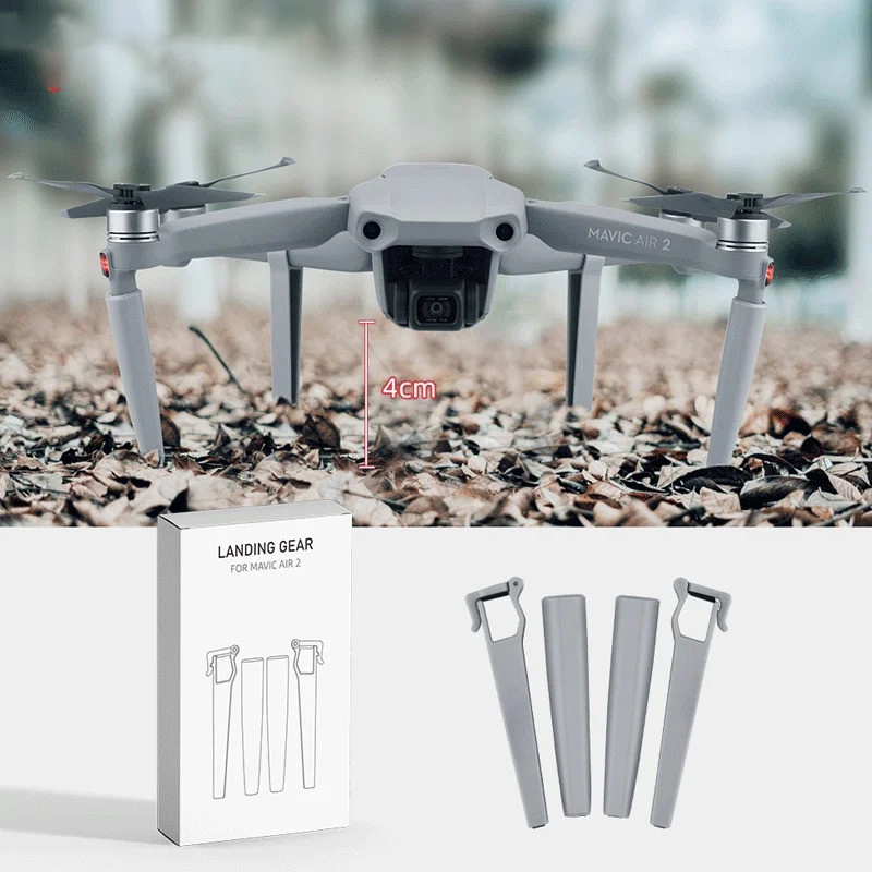 Landing Gear for DJI Mavic Air 2/2S 4cm Heightened Extended Support Leg ...