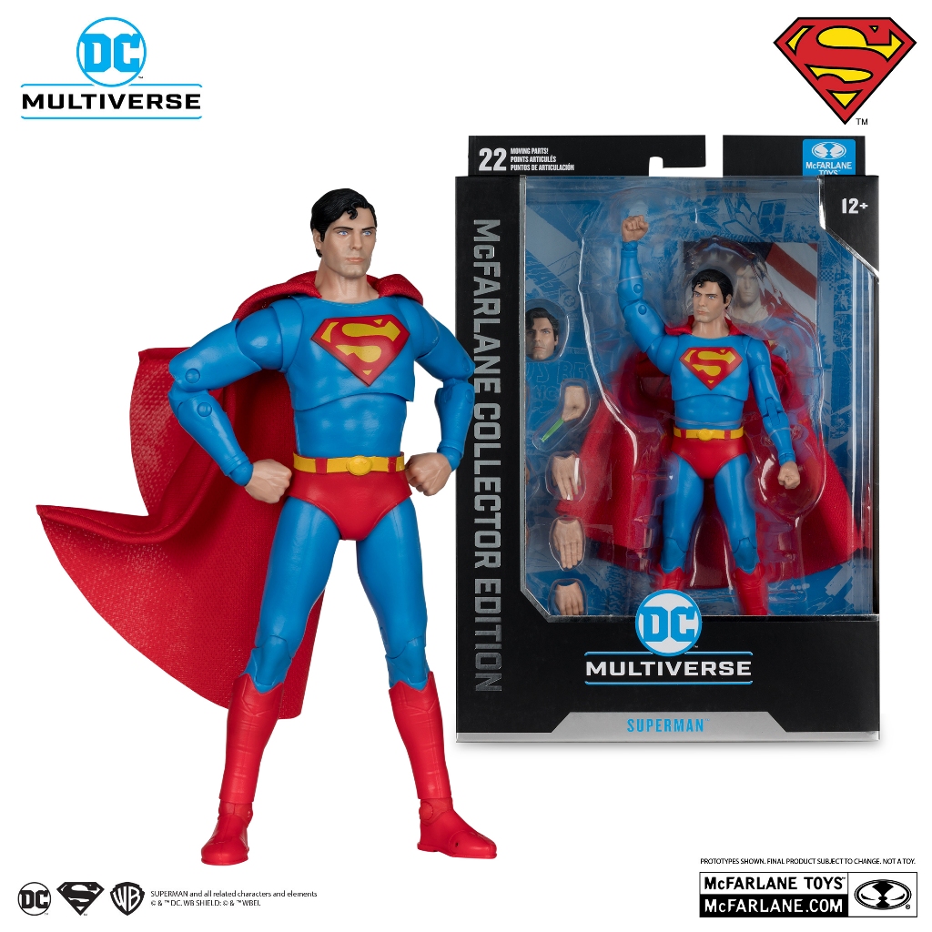 [in stock] McFarlane Toys SUPERMAN: THE MOVIE (1978) Christopher Reeve ...