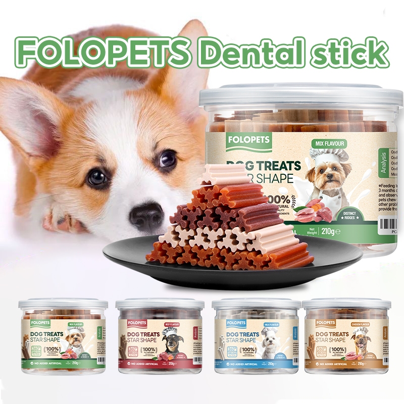 FOLOPETS 210g Dog Dental Stick Dentastix Nutrition Pet Food Pet Treat ...