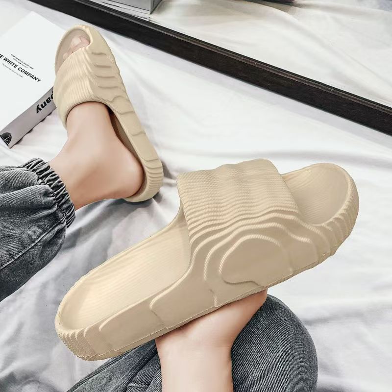 Slide Eva Couple Slippers Comfortable Waterproof Slippers | Shopee ...