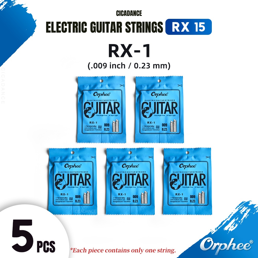 Orphee Individual Single Electric Guitar String 1st/2nd/3rd/4th/5th/6th ...