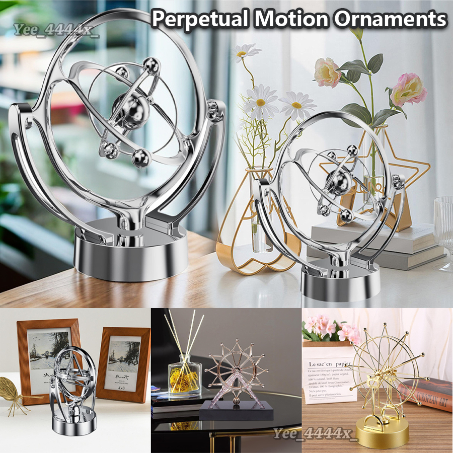 Earth perpetual motion Ornaments Kinetic Art Earth Model Science ...