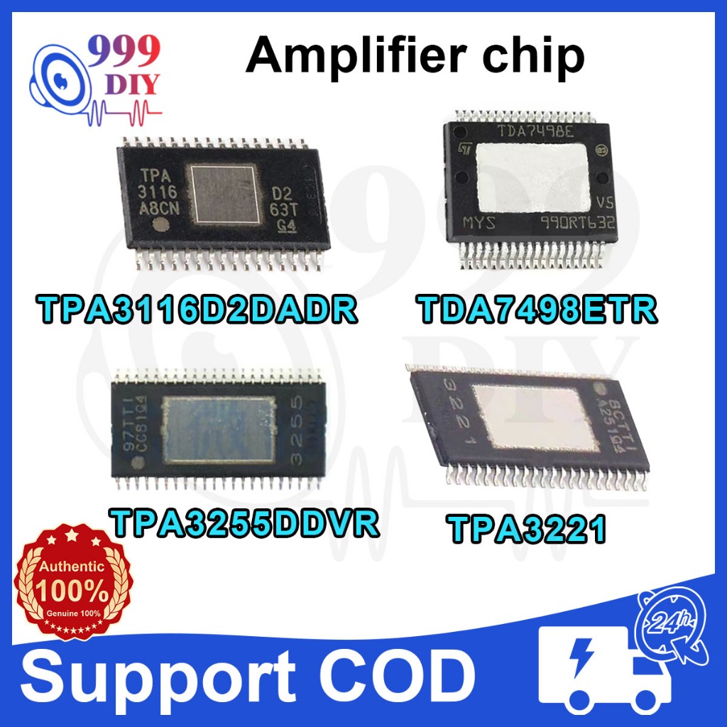 999DIY IC Power Amplifier Chip TPA3116 TDA7498e TPA3255 TB21 502t HT21 ...