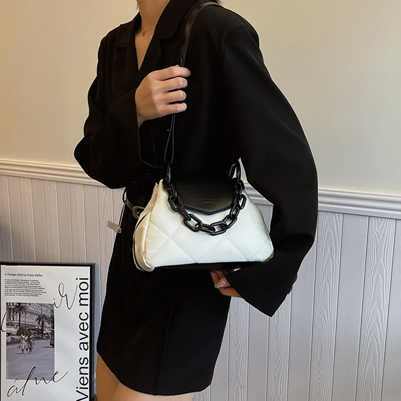 A.t.a Luxury maliit na bag kababaihan chain bagong rhombic fashion ...
