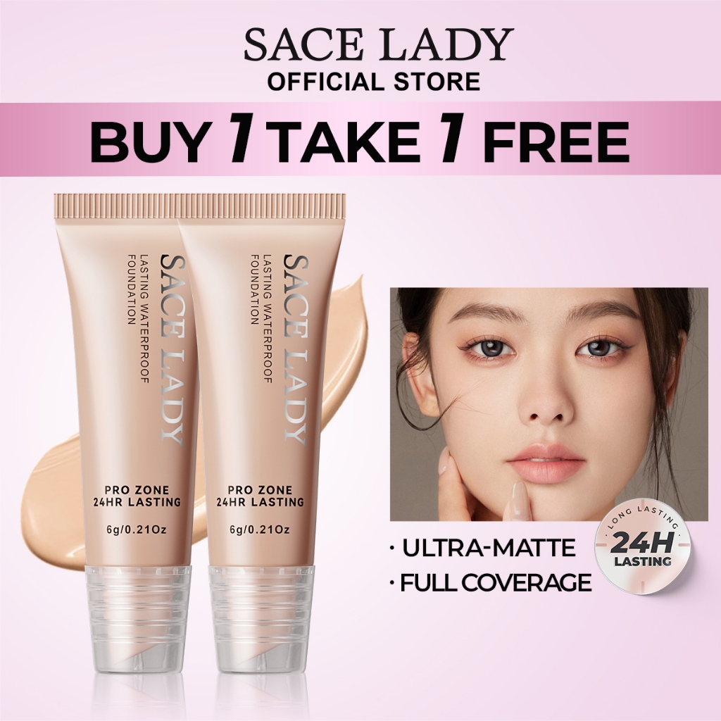 SACE LADY Oil Control Foundation Waterproof Long Lasting Liquid ...