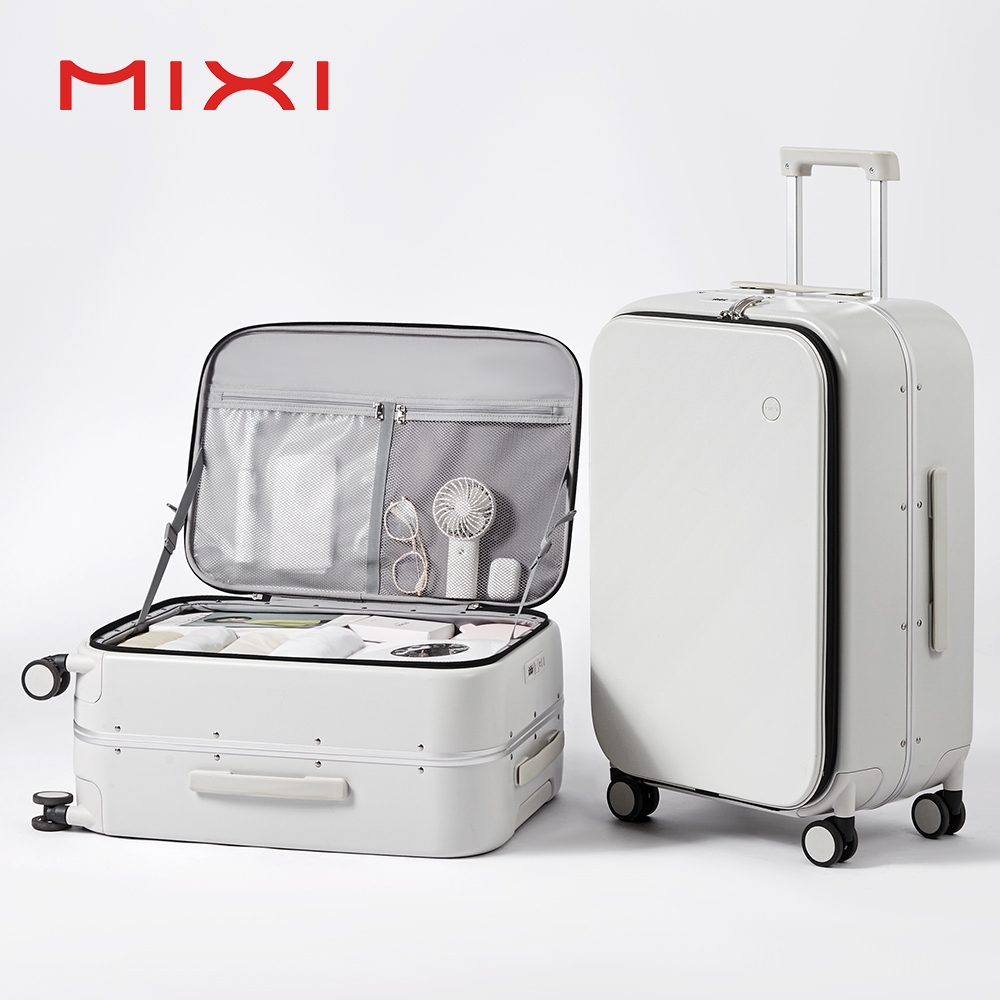 Mixi 18-26 inch Carry On/Checked Luggage side opening suitcase PC Hard ...