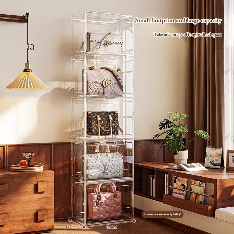 Transparent Acrylic Stackable Storage Container with Tight Seal ...