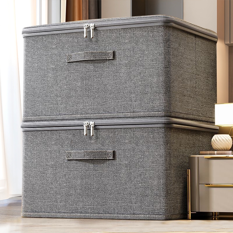 Storage Box Large Capacity Foldable Organizer Wardrobe Bag Foldable ...