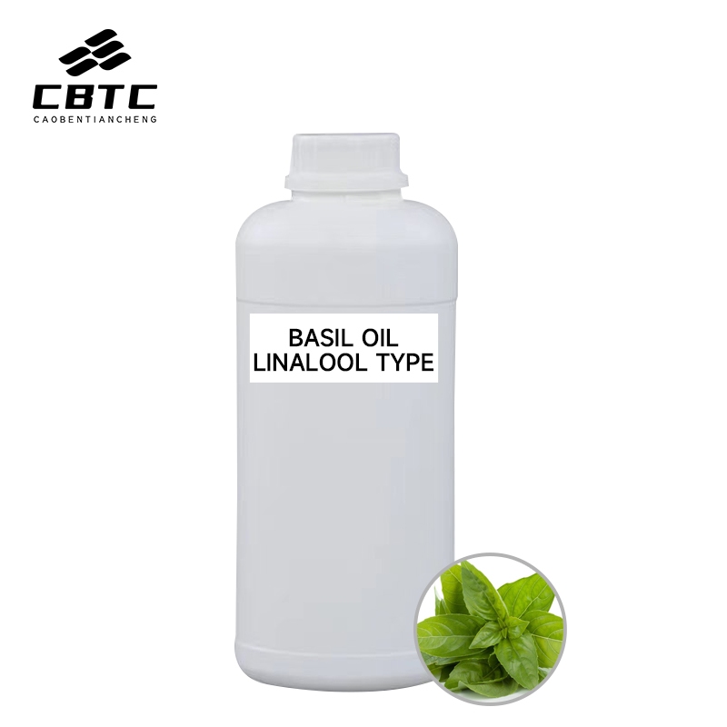 Basil Oil Linalool Type 100ml Sweet Basil Oil CAS 8015-73-4 Floral ...