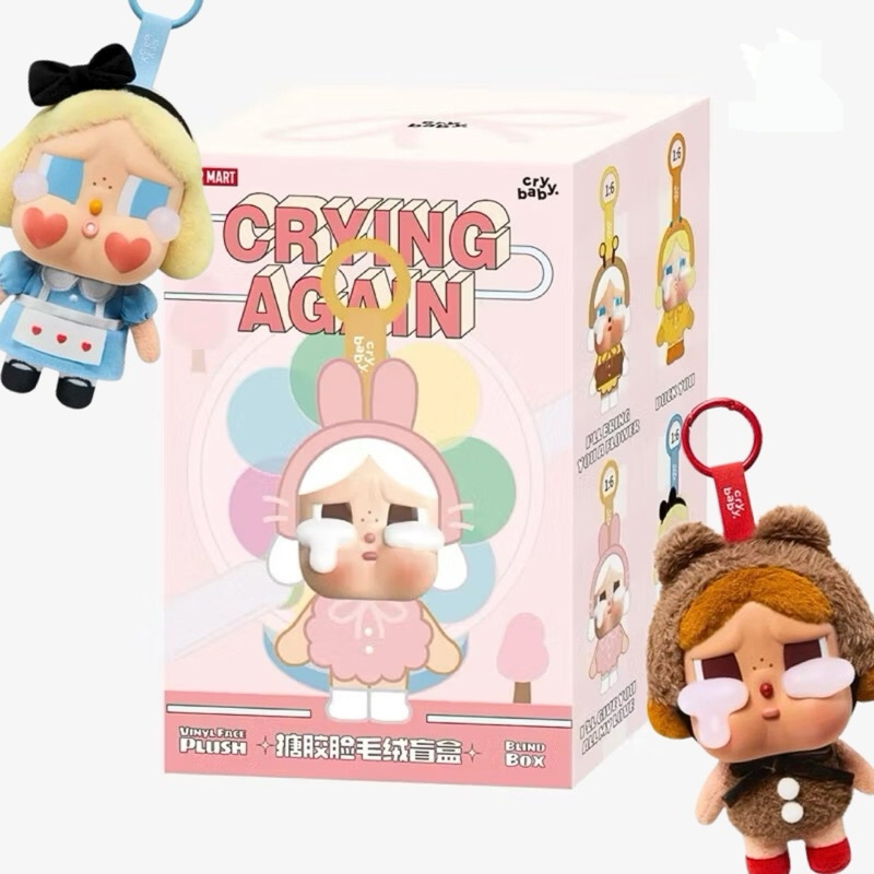 [Ready Stock] POP MART CRYBABY Crying Baby Tears Factory Vinyl Face ...
