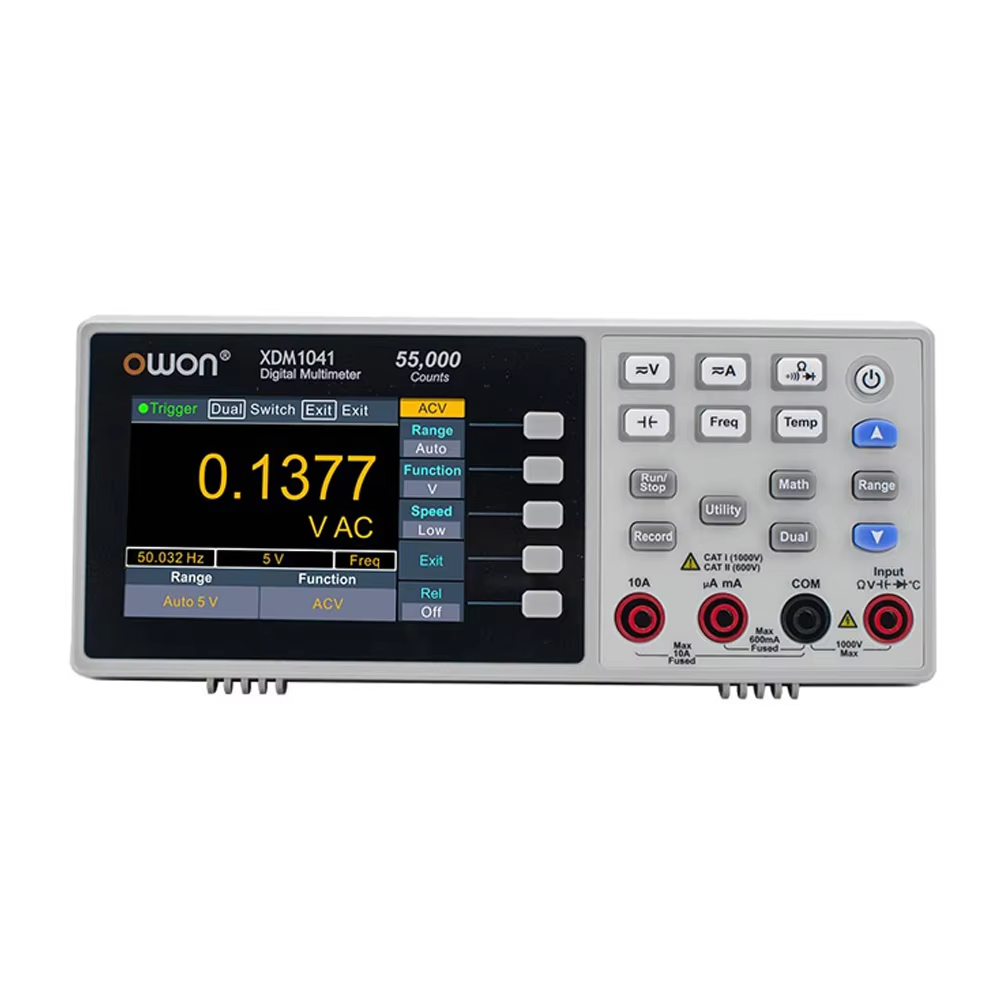 OWON 4 1/2 XDM1041 XDM1241 Digital Multimeter Portable Bench True RMS ...