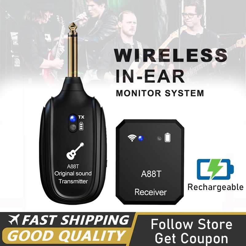 Wireless in Ear Monitor System 2.4G Automatic Pairing IEM System for ...