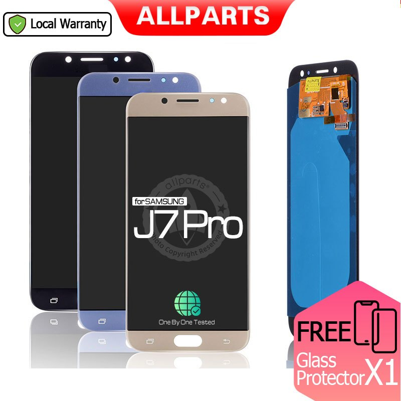 Allparts AMOLED Incell Display Replacement For Galaxy J7 Pro 2017 J730 LCD Touch Screen ...