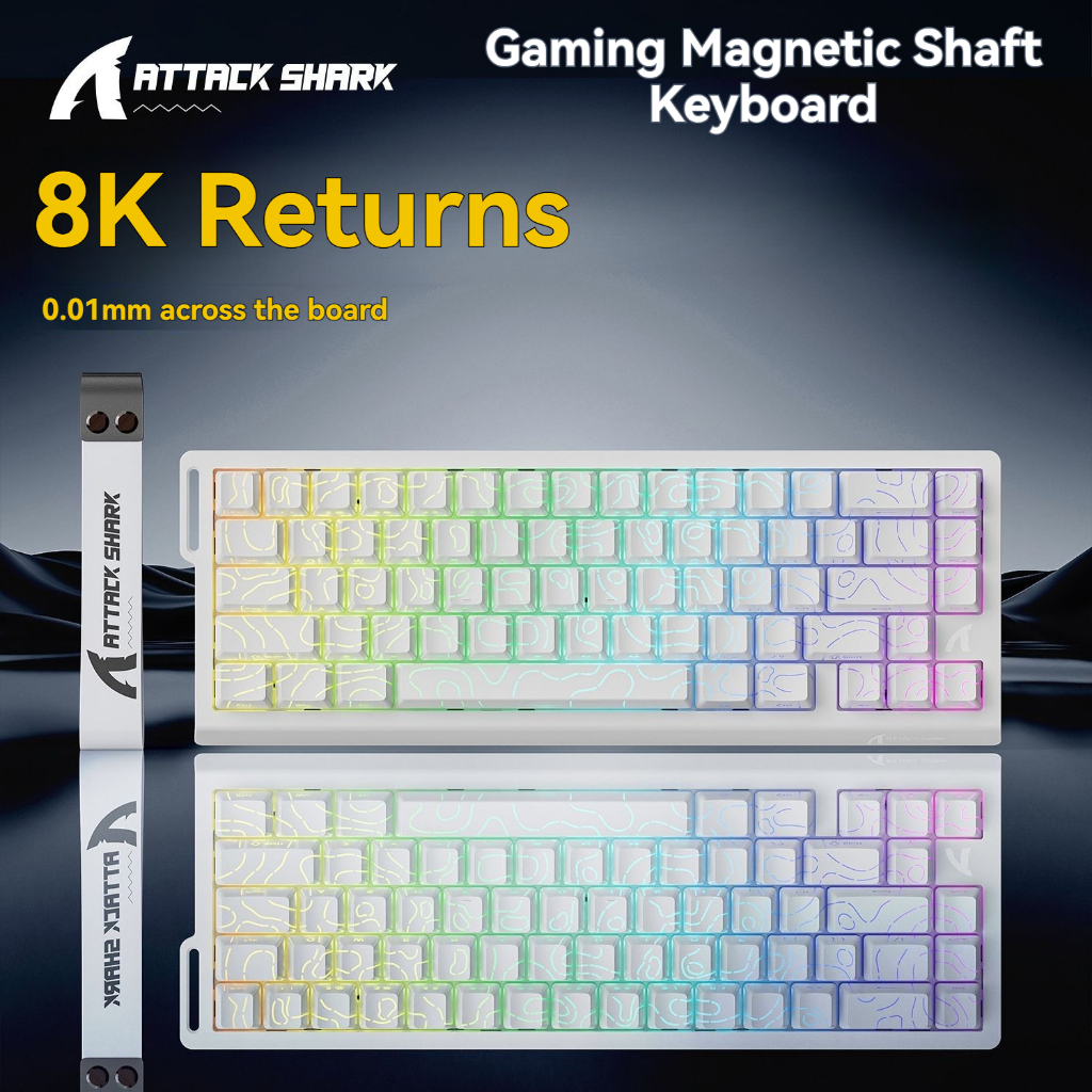 ARTTACK SHARK Magnetic Axis Mechanical Keyboard Gaming Keyboard Custom ...