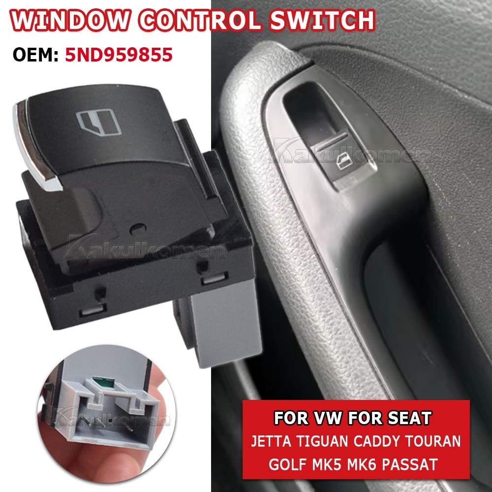 Electric Vehicle Window Switch Control Button Suitable for Volkswagen ...