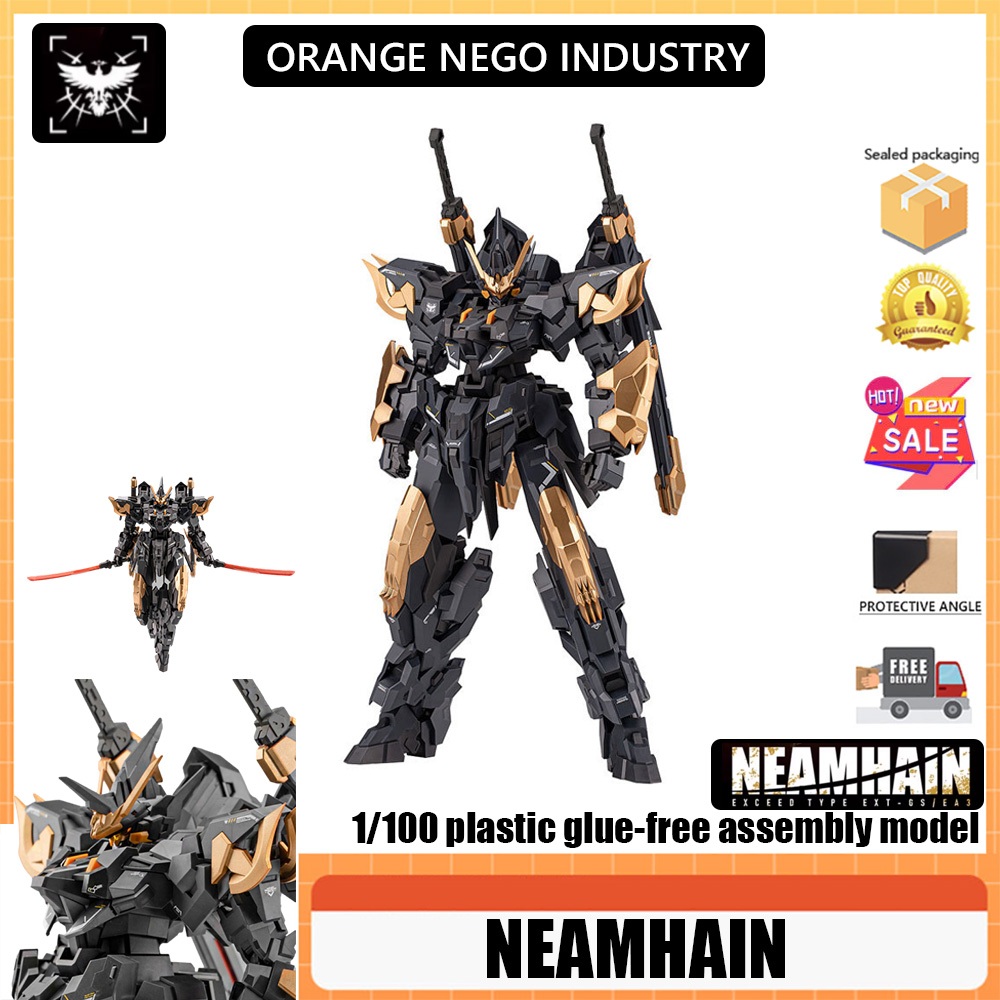 Orange NEGO INDUSTRY NEAMHAIN 1/100 estailev neamhain Humanoid Mobile ...