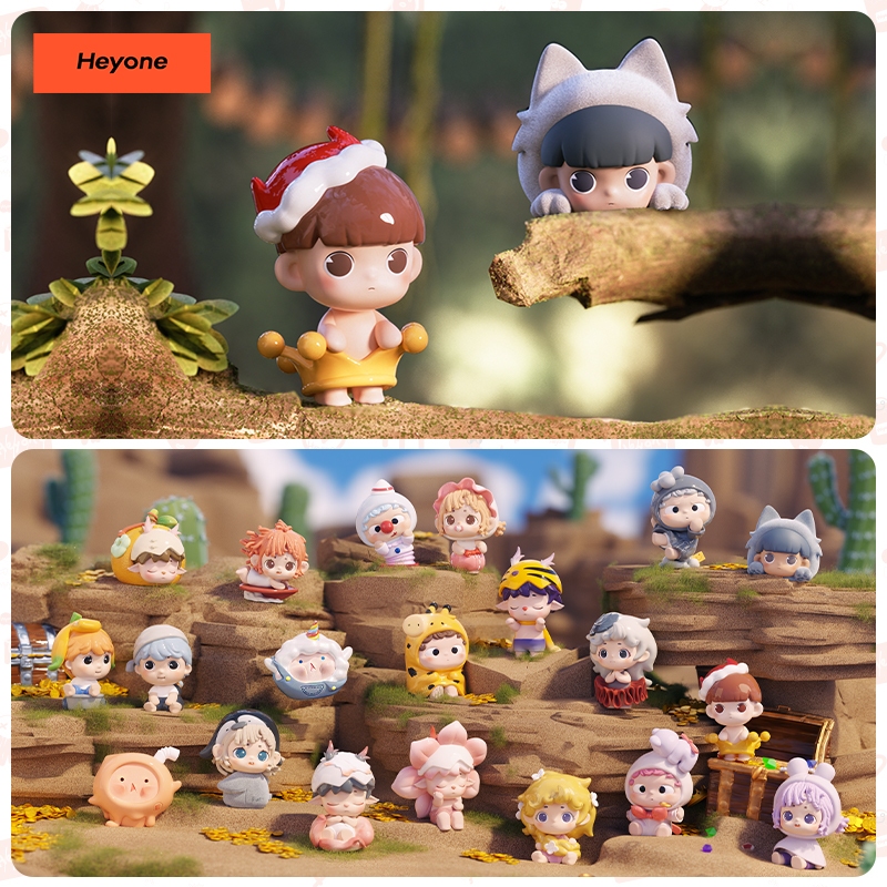 Heyone-Heyone MINI-HUNT STAR MAP Series Mystery Box Blind Box Cute Mini ...
