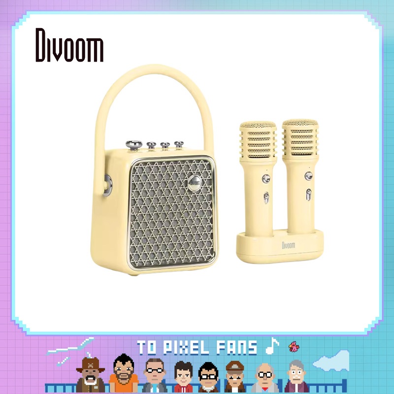 Divoom SongBird-HQ-se Portable Bluetooth Speaker Dual Microphone ...