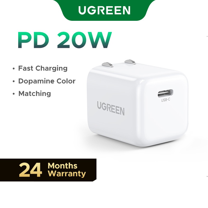 UGREEN 20W Type C PD Colorful Charger for SAMSUNG S24 Ultra Xiaomi ...