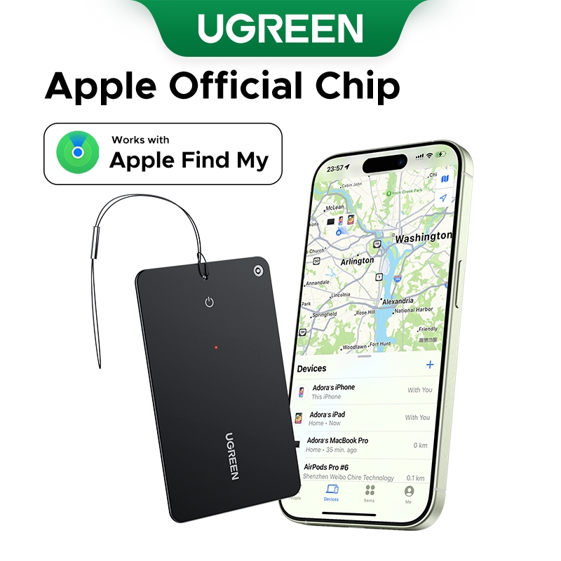 UGREEN Finder Security SmartTrack Link Smart Tag With Apple Find My Key ...