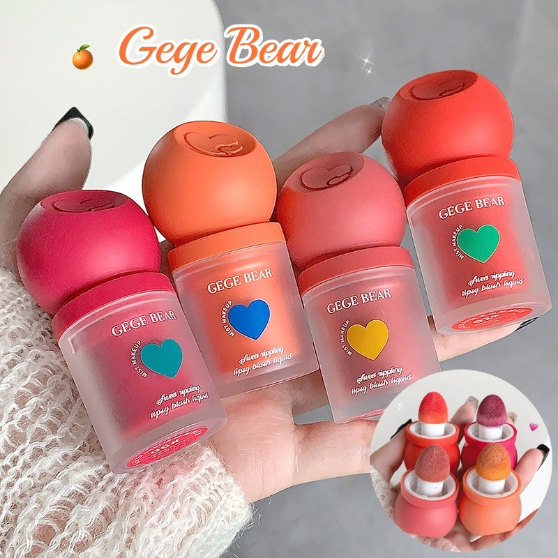 GEGE BEAR Highly Pigmented Lightweight Blush Waterproof Silky Smooth ...