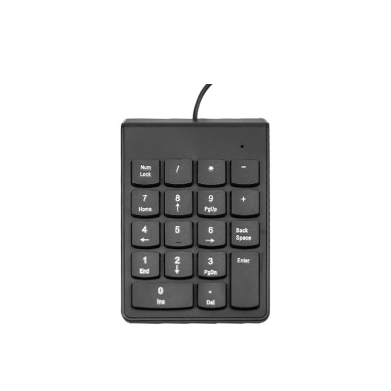 Small-size Wired numeric keyboard 2.4G computer portable mini office 18 ...