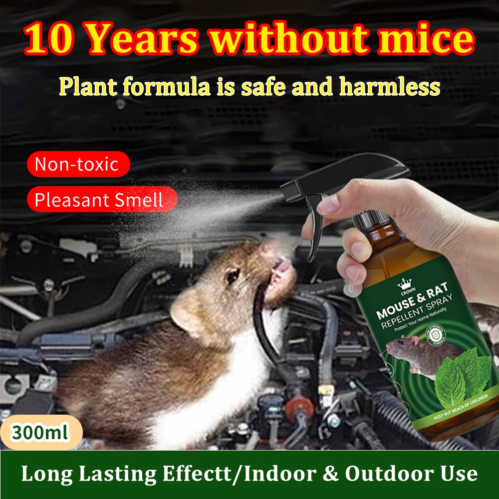 Powerful Rat Repellent Spray For Car Engine and Home Rat killer Anti ...