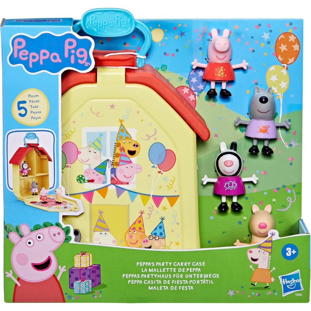 Peppa Pig, Peppa Case Box Peppa Pig Party House Doll Gift Box Play ...