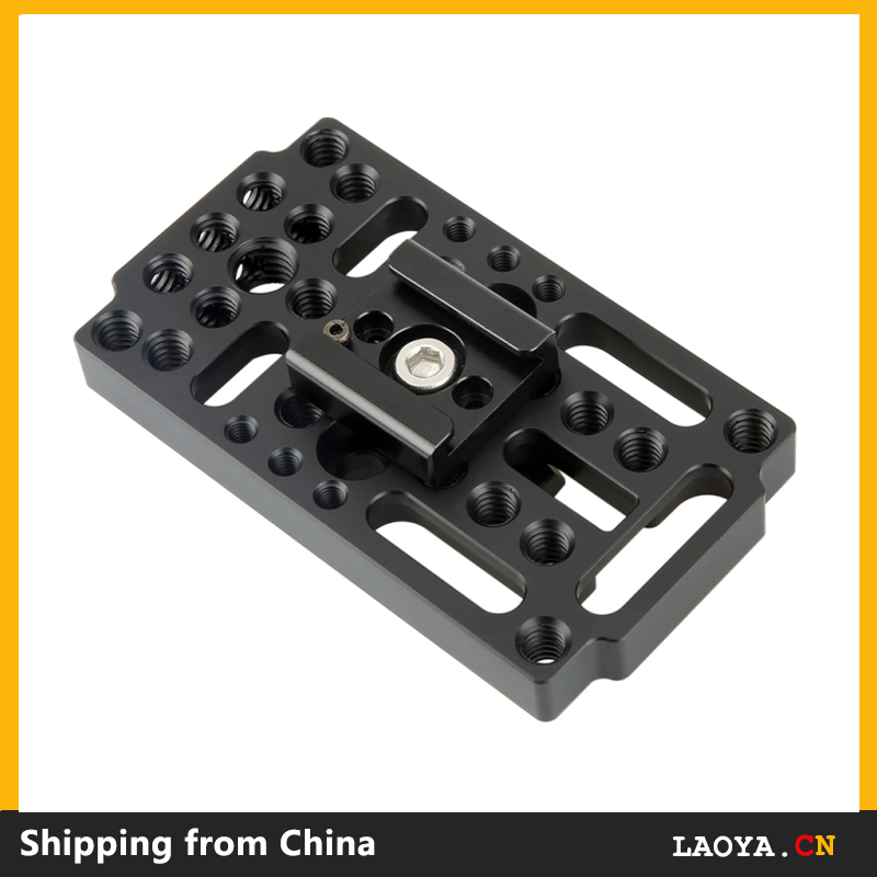 NICEYRIG Multifunctional Camera Cheese Easy Plate with Cold Shoe Mount ...