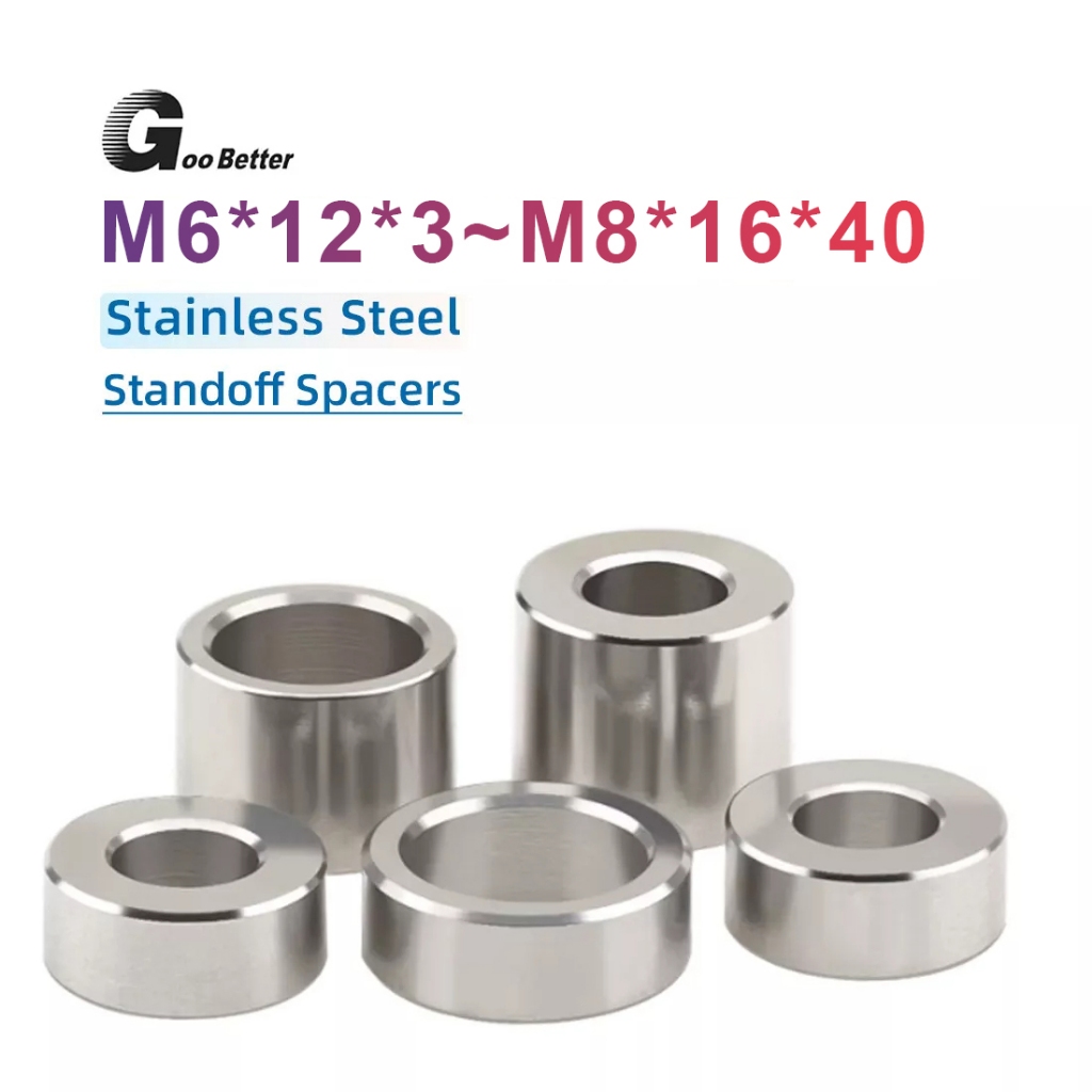 Stainless Steel Stand Off Spacer - Standoff Collar/Spacers M6*12*3 ~ M8 ...