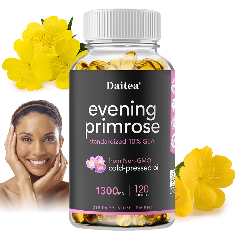 Daitea Evening Primrose Oil Supplement - Supports joint health and skin ...