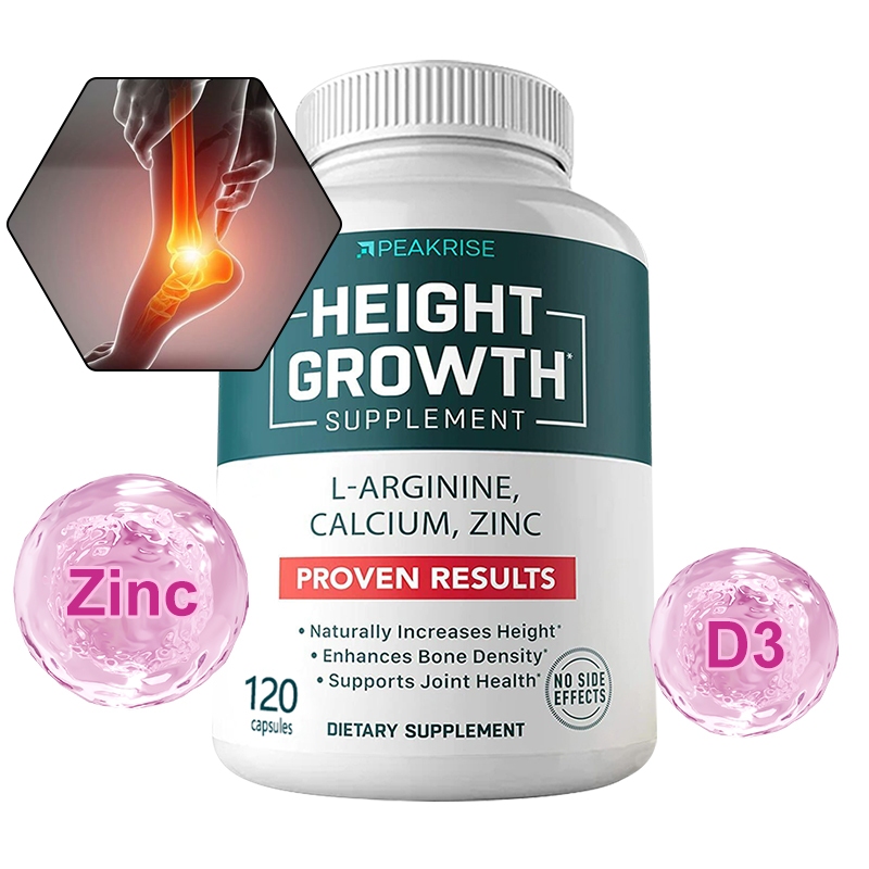 Calcium and zinc health supplement, rich in calcium and zinc, supports bone and joint health ...