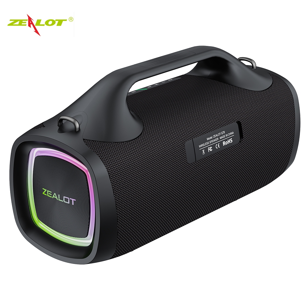 ZEALOT S79 Portable Wireless 100W Speaker with BT 5.2 Technology, IPX7 ...