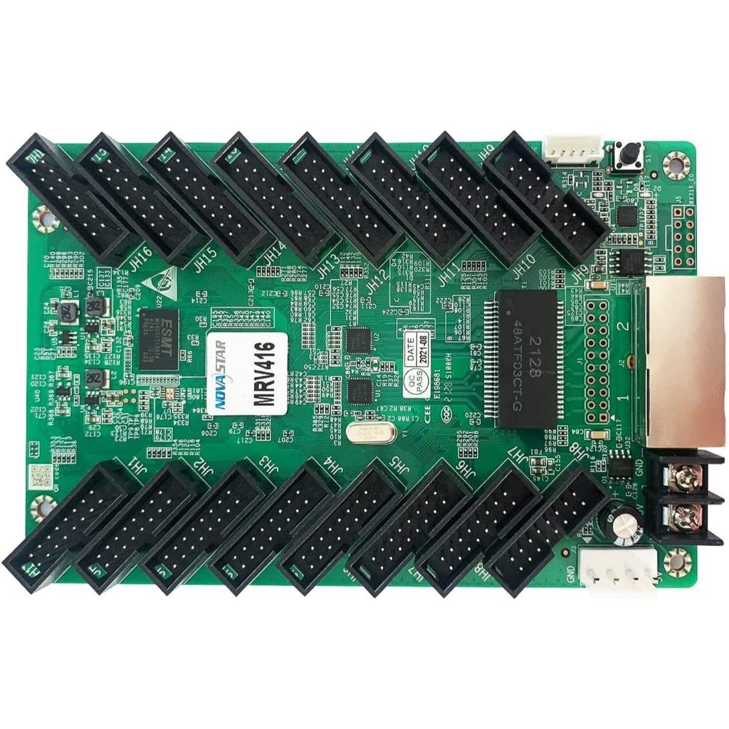 Novastar MRV416 LED Screen Receiving Card,16 standard HUB75E interfaces ...