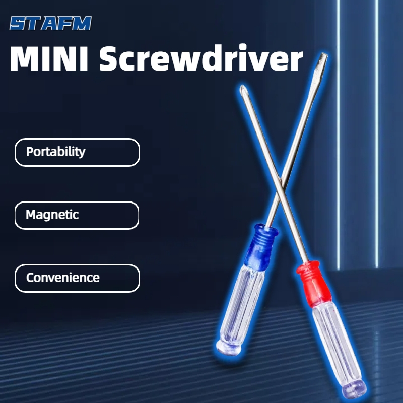 2PC Mini Phillips Screwdriver Flat Head Screwdriver Magnetic ...