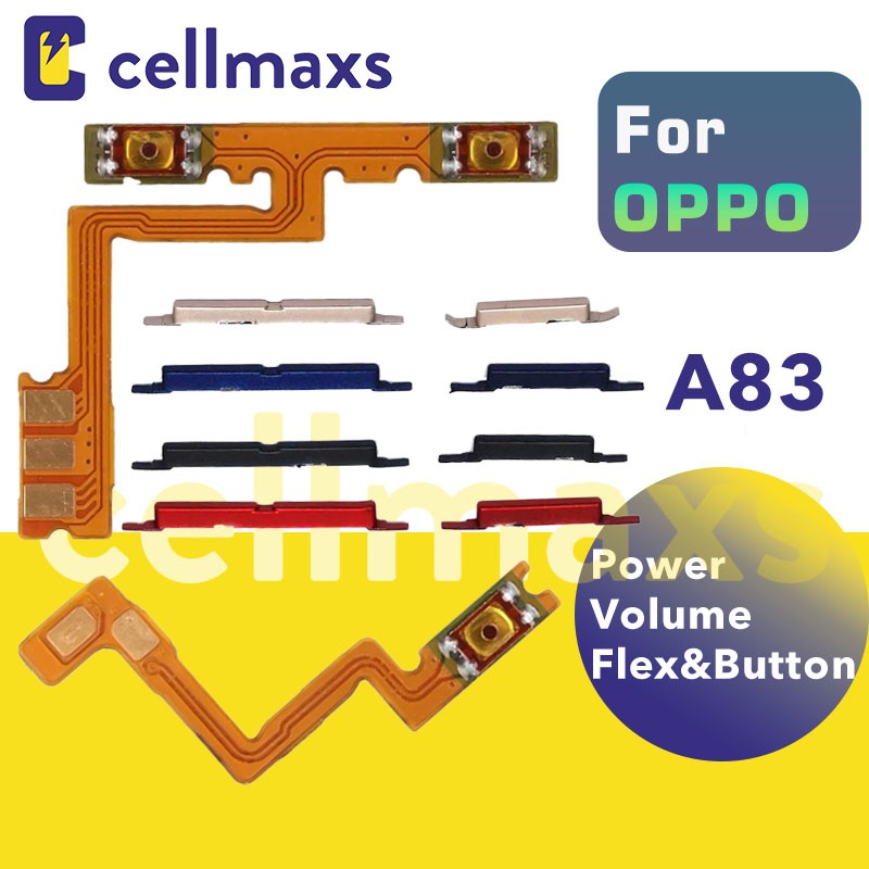 For OPPO A83 Power On Off Volume Flex Button | Shopee Philippines