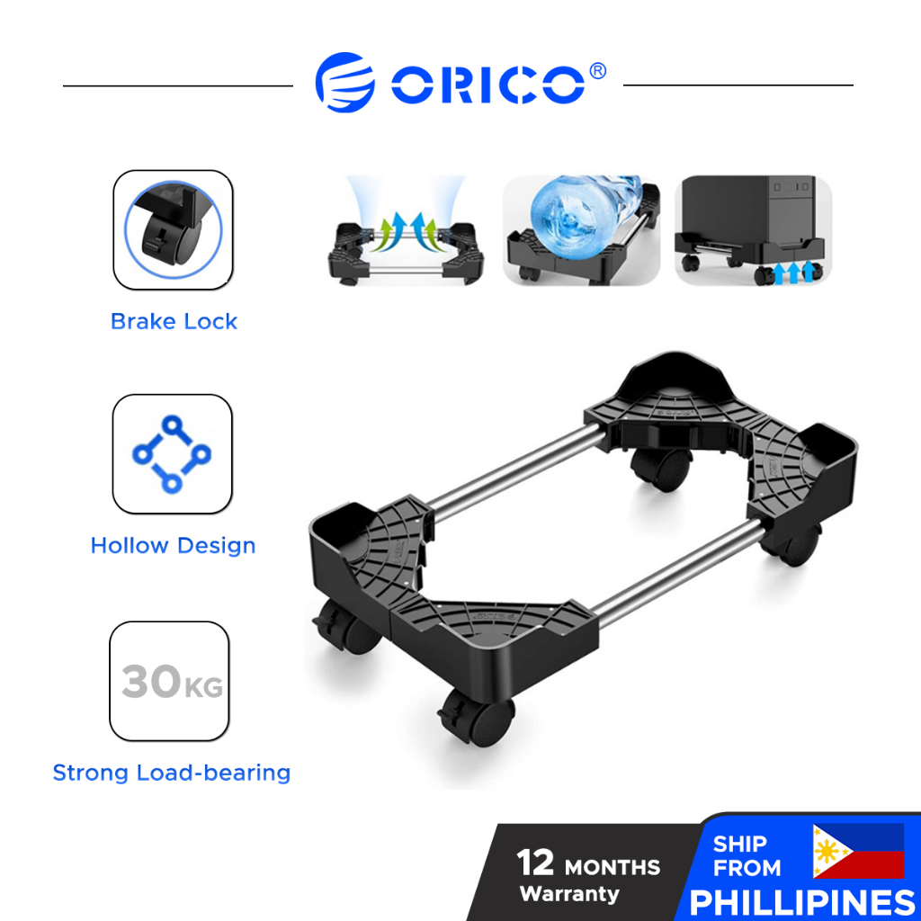 ORICO ABS Computer CPU Stand with Wheels For Computer Cases PC Waterproof （CPB） | Shopee Philippines